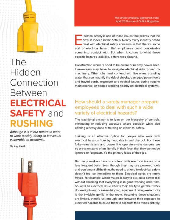 The Hidden Connection Between Electrical Safety and Rushing – SafeStart